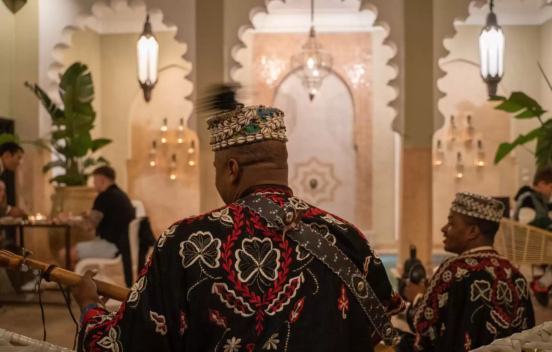 Gnaoua Folk Show & Dinner in Marrakech / Gnawa Night
