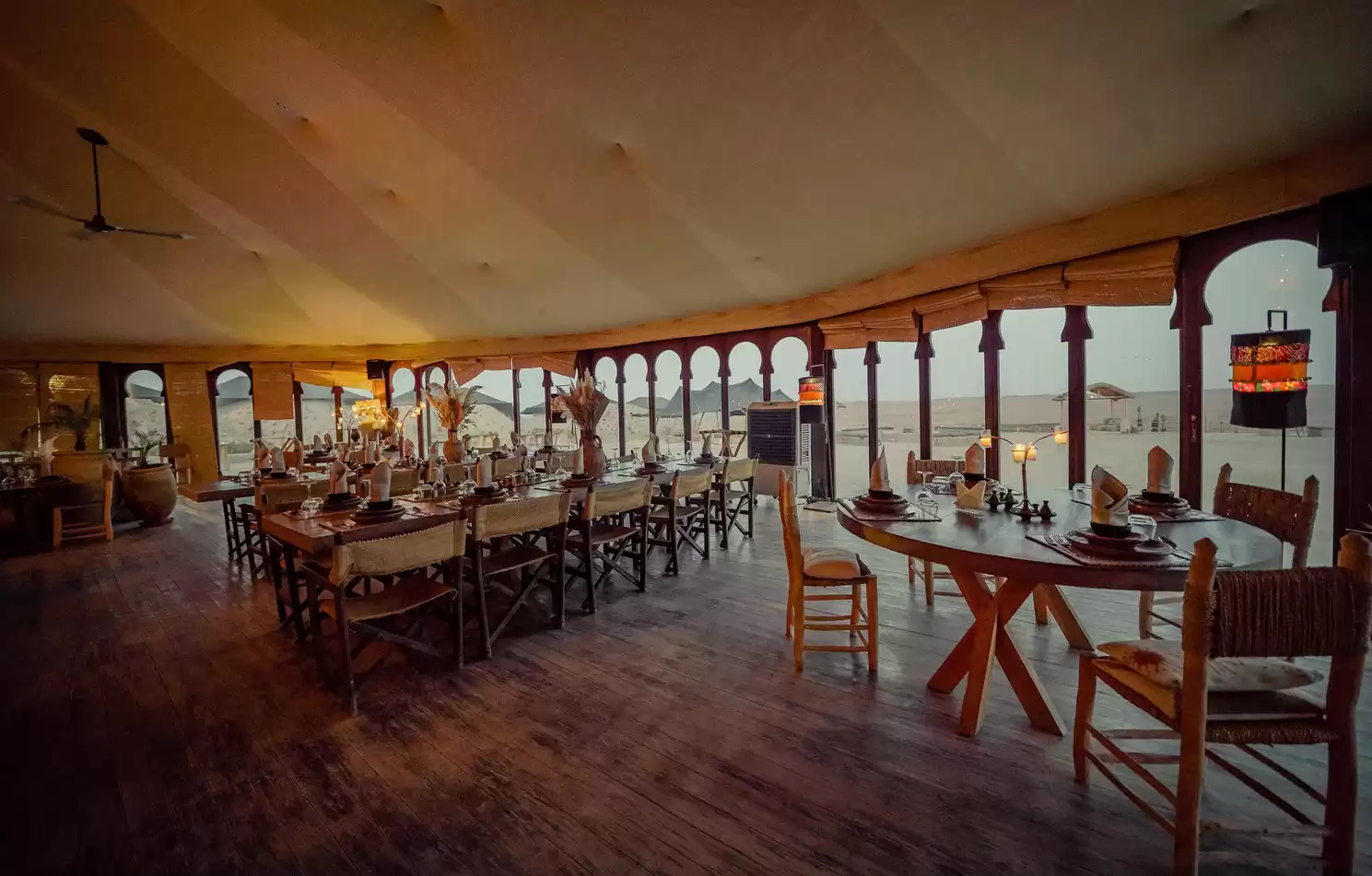 Dinner with a Show in Agafay Desert Marrakech Excursions / Le Bedouin