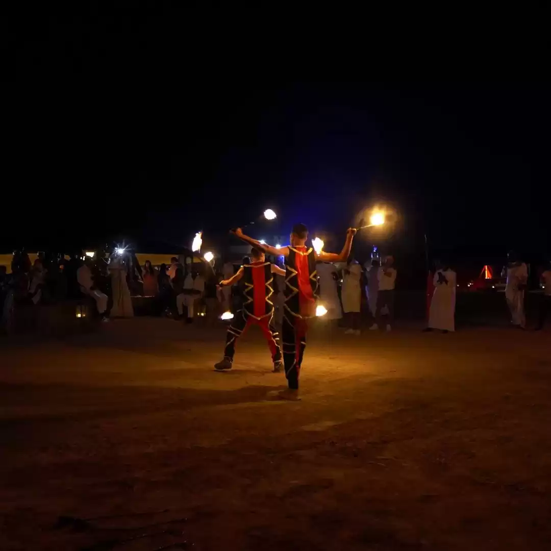 Dinner with a Show in Agafay Desert Marrakech Excursions / Le Bedouin